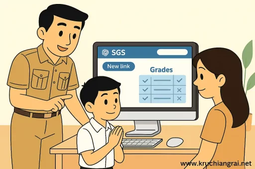ลิงก์ใหม่ของระบบ SGS สำหรับปีการศึกษา 2568